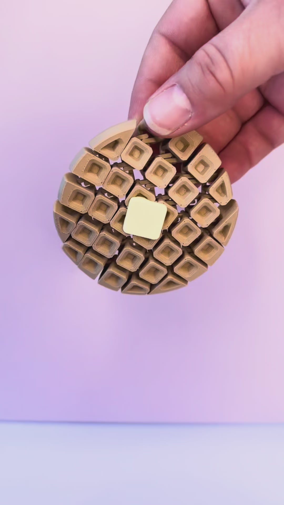 Floppy Mini Waffle Fidget – Kaleidocraft Prints